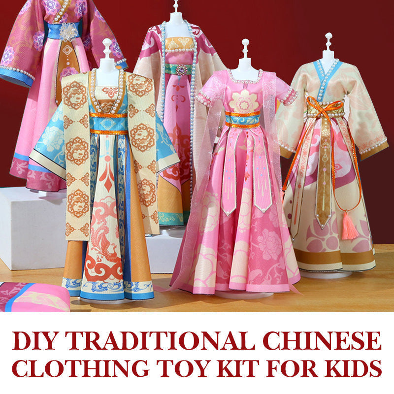 DIY Traditional Chinese Clothing Toy Kit for Kids – ashbtop