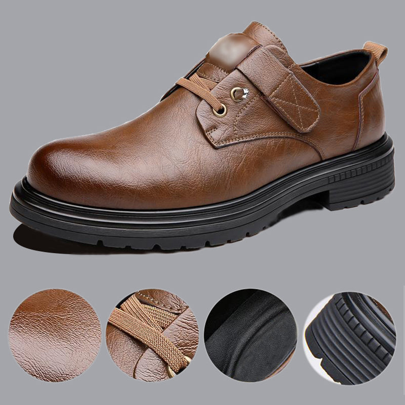 Men's Breathable Retro PU Leather Soft Sole Shoes – ashbtop