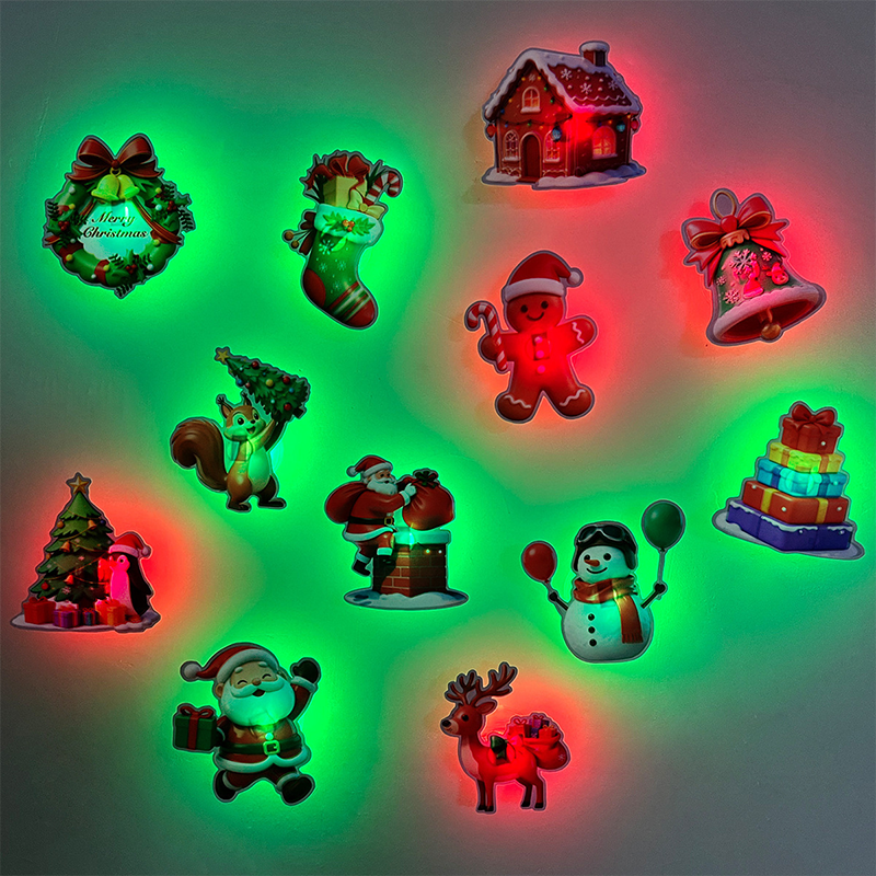 LED Christmas Light-Up Wall Decals – ashbtop